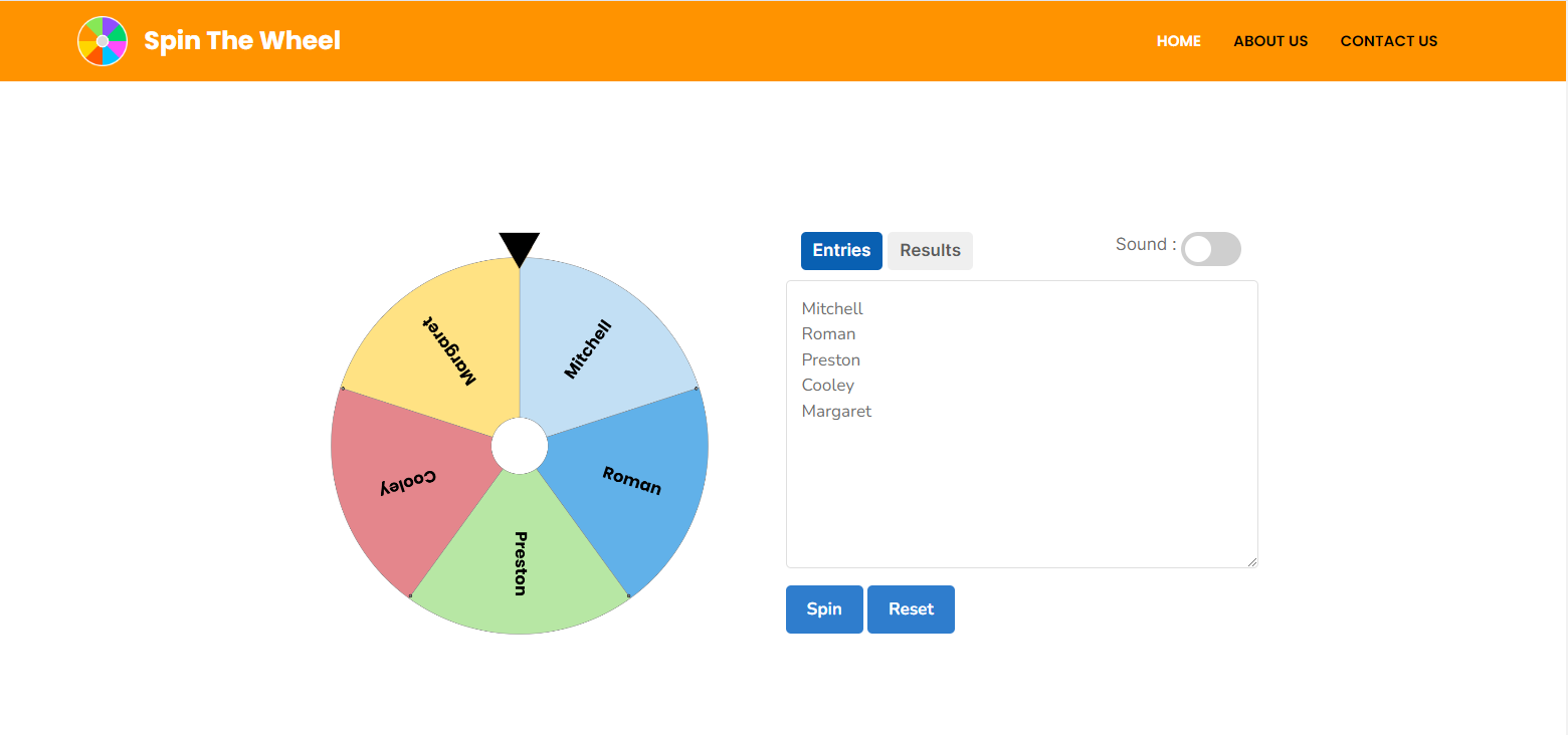 Spinthewheel.pro Review: Let the Custom Wheel Randomly Decide a Name ...